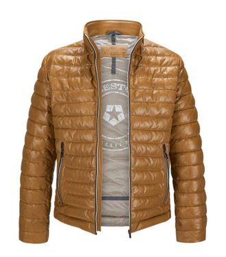 Milestone Lederjacke MSCortino Steppjacke aus feinem Nappaleder