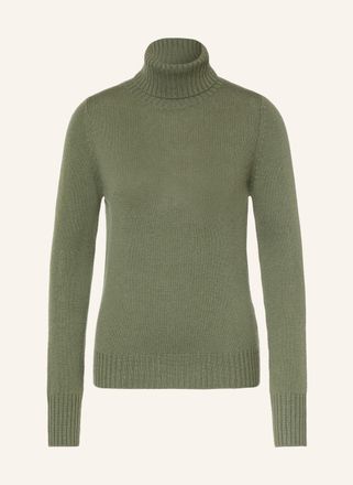 Allude Allude Rollkragenpullover Aus Cashmere gruen
