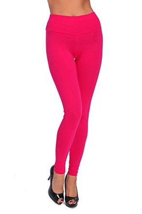 FUTURO FASHION Futuro Fashion Legging taille haute pour femmes, grandes tailles, LWP - Rose - 48