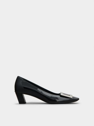 Roger Vivier Escarpins Belle Vivier en cuir verni, NOIR, 34.5 - Shoes