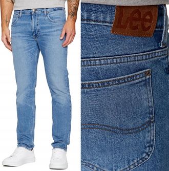 Lee Herren Rider Jeans, Blau, 34W / 34L EU