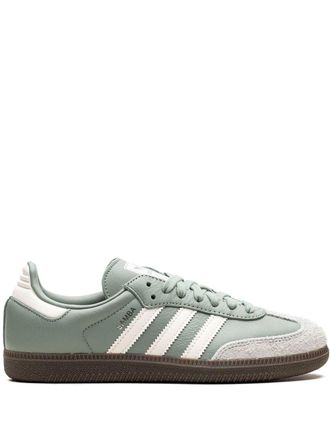 adidas baskets Samba OG Silver Green/Chalk White - Vert