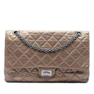 Chanel Sac bandouli&egrave;re vintage double rabat Pre-owned - Femme - Pre-owned - Brun - Taille: ONE Size