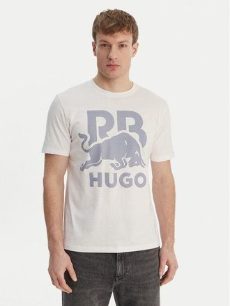 HUGO BOSS T-Shirt Dlix_RB 50559696 Wei&szlig; Regular Fit