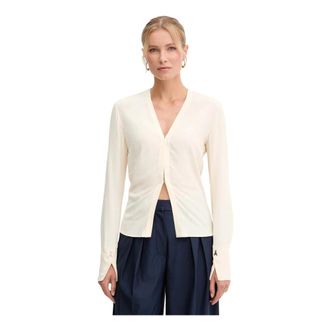 Patrizia Pepe Essential Blouse - - Blouses & Shirts - Damen - Beige - S
