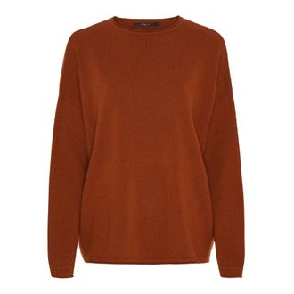 BTF-CPH Oversized Kaschmir & Merino Pullover - - Knitwear - Damen - Braun - S