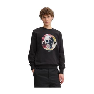 Paul Smith Sweatshirt mit Print - - Sweatshirts & Hoodies - Herren - Schwarzk - S