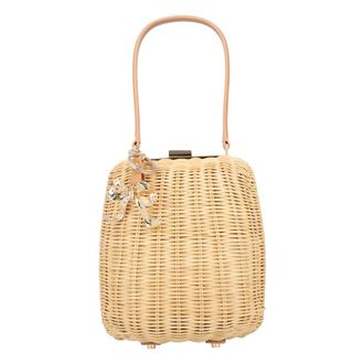 Self Portrait Femme, Sacs, Beige, Taille: ONE Size Sac en rotin