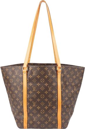 Louis Vuitton Crossbody Bags - Louis Vuitton Canvas Monogram Sac Shopping Shoulde - Gr. unisize - in Braun - f&uuml;r Damen