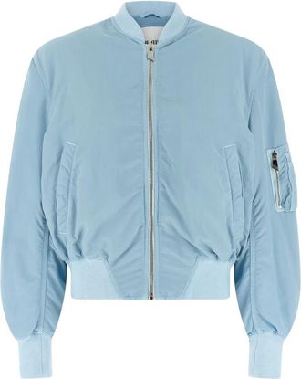 The Attico Femme, Vestes, Bleu, Taille: 34 FR Anja Bomber Jacket