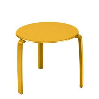 Fermob Table dappoint Alizé - Jaune - Aluminium peint - Designer Pascal Mourgue
