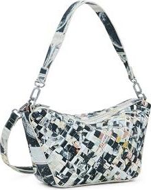 Desigual sac à épaule bandoulière Intrecciato Foxtrot Crossbody Bag Tutti Fruti multicolore