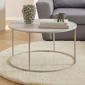 M&S Collection Table basse 80x80x45cm gris
