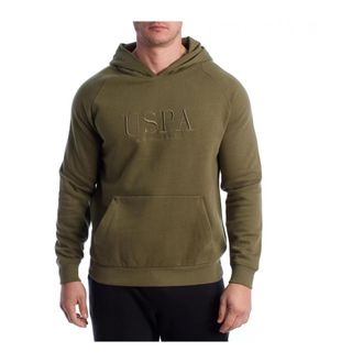 U.S.Polo Association Hoodie - - Sweatshirts & Hoodies - Herren - Gr&uuml;n - L
