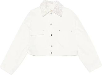 Plan C Plan C, Femme, Vestes, Blanc, Taille: 36 FR Giubbotto