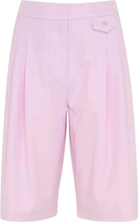Worst Behavior Wrstbhvr, Femme, Shorts, Rose, Taille: 36 FR Long Shorts