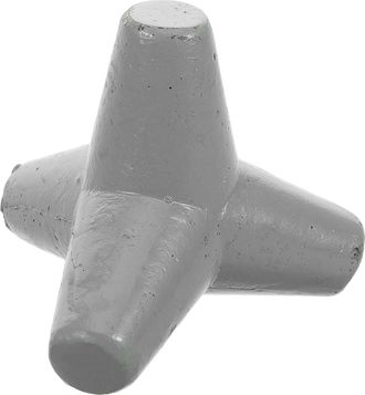 BESPORTBLE Miniatur Zement Wellenblock Skulptur mit Glatter Oberfläche Dekorative Kleine Tetrapoden Figur für Strand Meeresthema Vielseitige Deko für Zuhause und