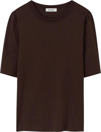 Rodebjer Femme, Tops, Brun, Taille: 38 FR T-shirt Dory