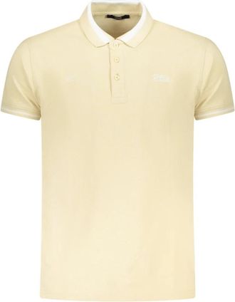Cavalli Kurzarm-Polohemd - - Tops - Herren - Beige - 2XL