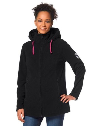 H.I.S Fleecejacke aus recyceltem Material f&uuml;r kalte Temperaturen, mit Kapuze und Kordelzug, atmungsaktiv