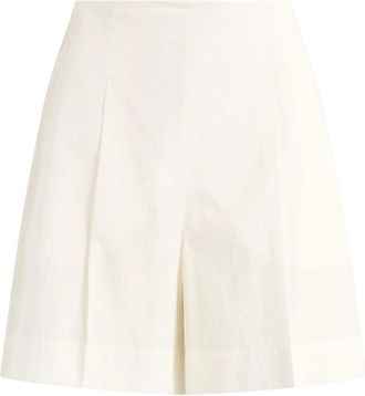 Max Mara Femme, Shorts, Blanc, Taille: 40 FR Balta Cotton Shorts