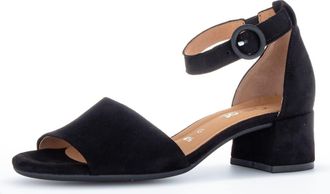 Gabor Damen Sandaletten, Frauen Sandalen,Moderate Mehrweite (G),Strandschuhe,Riemchensandalen,elegant,Sommerschuhe,schwarz (LDS),37.5 EU / 4.5 UK