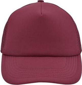 noTrash2003 Casquette de baseball Trucker en maille - Unisexe - Taille unique et modèles pour enfants - 30 couleurs - Uni - Bicolore - Polyester et coton, bordeau