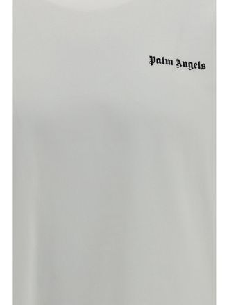 Palm Angels Mens T-Shirt 3-Pack Off White-Black Cotton T-Shirts White/black And Polos