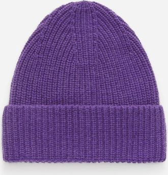 Arket Woll-Beanie -Lila