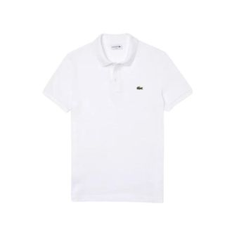 Lacoste Polo Slim Herren Kurzarm Piquet - - Tops - Herren - Wei&szlig; - S