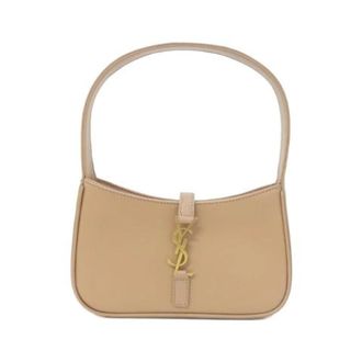 Saint Laurent Pre-owned LE 5 A 7 Mini Calf Shoulder Bag - - Pre-owned - Damen - Beige - ONE SIZE