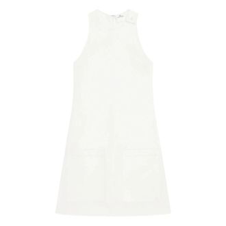 Courr&egrave;ges Heritage Poplin Kleid - - Dresses - Damen - Wei&szlig; - XS