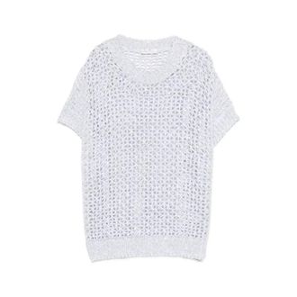 PANICALE Gilet - - Knitwear - Damen - Wei&szlig; - L
