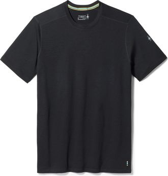 Smartwool Mens Merino Short Sleeve Tee, Black, L