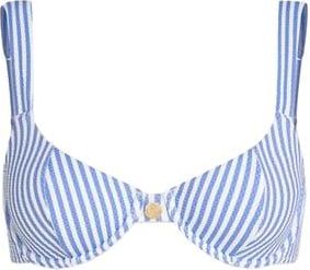 Karl Lagerfeld Haut de maillot de bain corbeille &agrave; rayures