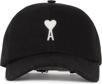 Ami Homme, Accessoires, Noir, Taille: ONE Size De Coeur Felt Cap