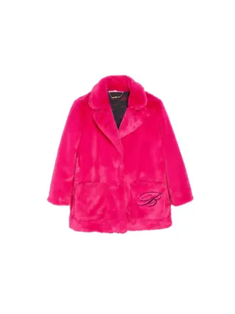 Blumarine Lightweight Synthetic Polyester Raincoat - Pink