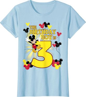 Disney Mickey & Friends 3-j&auml;hriges Geburtstagskind T-Shirt
