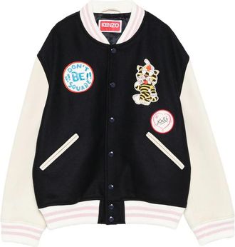 Kenzo Logo-patch Bomber Jacket