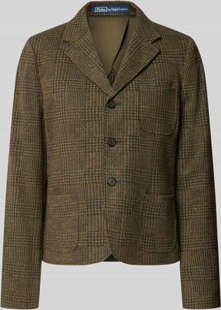 Polo Ralph Lauren Regular Fit Longblazer aus Baumwoll-Woll-Mix