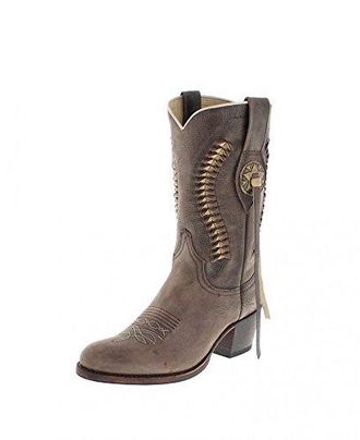 Sendra Boots 13394 Olivia Tang Lavado Bottes en cuir pour femme Marron, Flota Moro, 38 EU