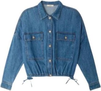 Sessun Femme, Vestes, Bleu, Taille: 38 FR Vestes