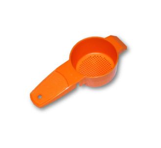 Tupperware Mini Sifter Gadget Sieb Tiny Treasures Orange