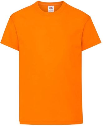 Fruit Of The Loom Boys Value Weight T 61-033-0, Farbe:Orange;Größe:116 cm 116cm,Orange