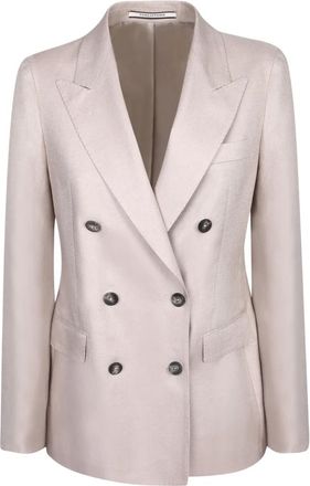 Tagliatore Femme, Vestes, Beige, Taille: 40 FR Parigi Blazer