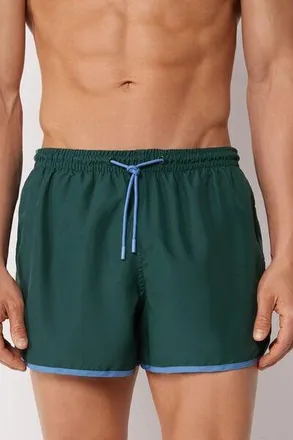 Calzedonia Sportliche Bade-boxershorts F&uuml;r Herren Ibiza Grun