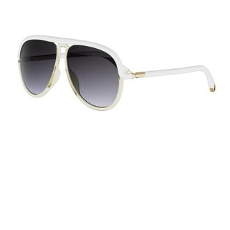 Dior Twincolors A1I Sonnenbrille - - Accessories - Damen - Wei&szlig; - 61 MM