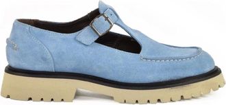 Seboy&acute;s Femme, Chaussures, Bleu, Taille: 39 EU Mary Jane Suede