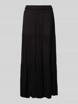 Only Ausgestellter Maxi-Rock aus reiner Viskose Modell MIKKA