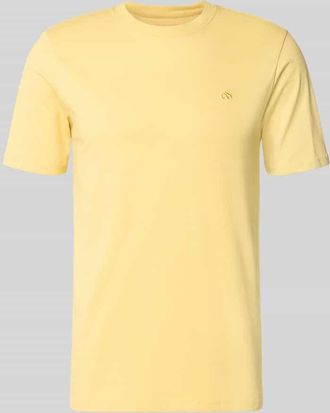 Scotch & Soda Regular Fit T-Shirt mit Logo-Stitching